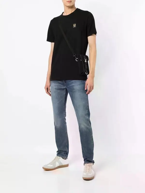 Belstaff Logo-patch Crew Neck T-shirt