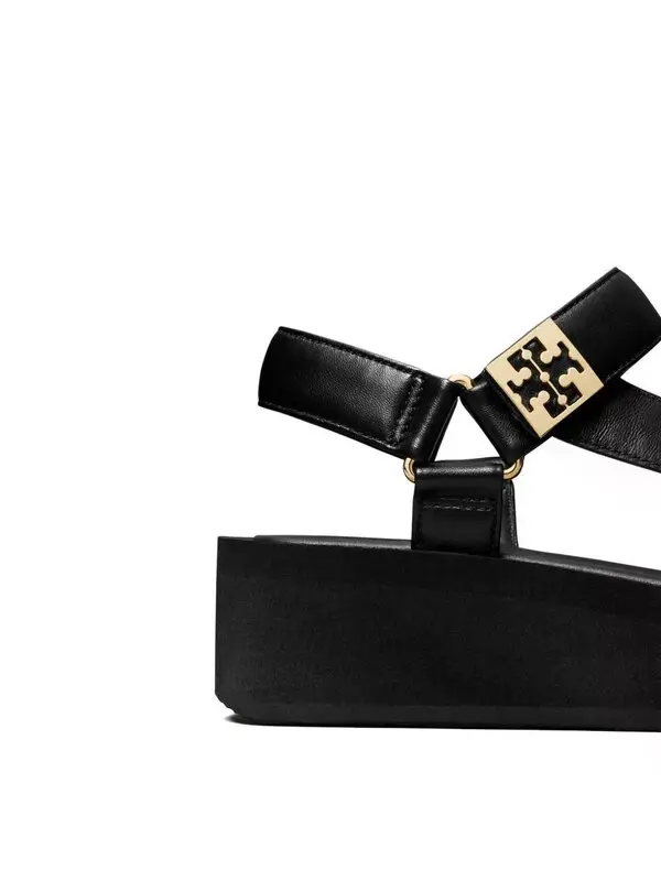 Tory Burch Mellow Platform Sandals - Black