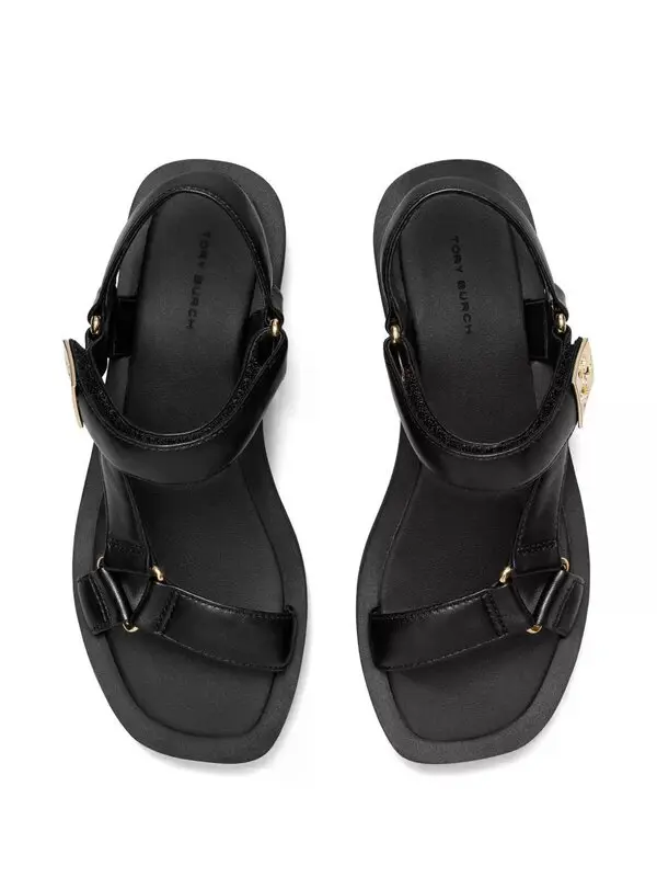 Tory Burch Mellow Platform Sandals - Black