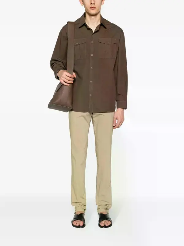 PT TORINO Mid-rise Slim-fit Trousers