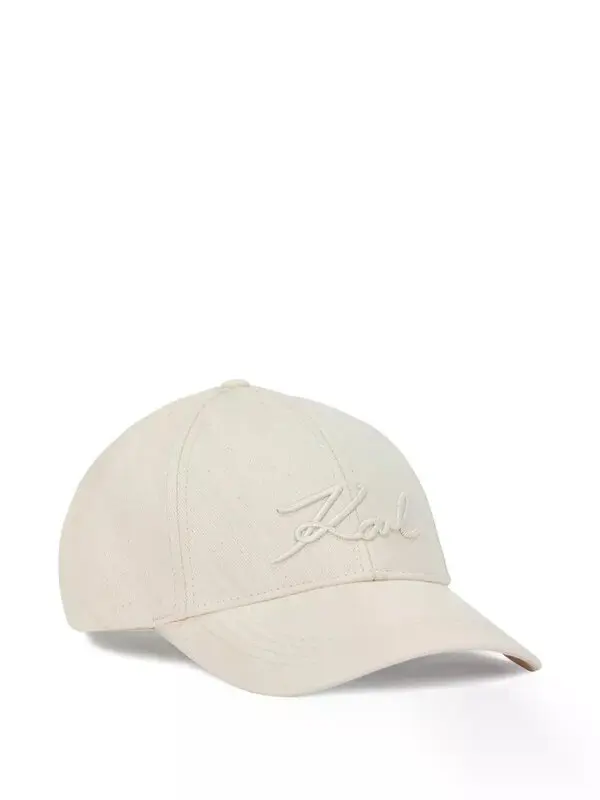 Karl Lagerfeld K/signature Cap - Neutrals