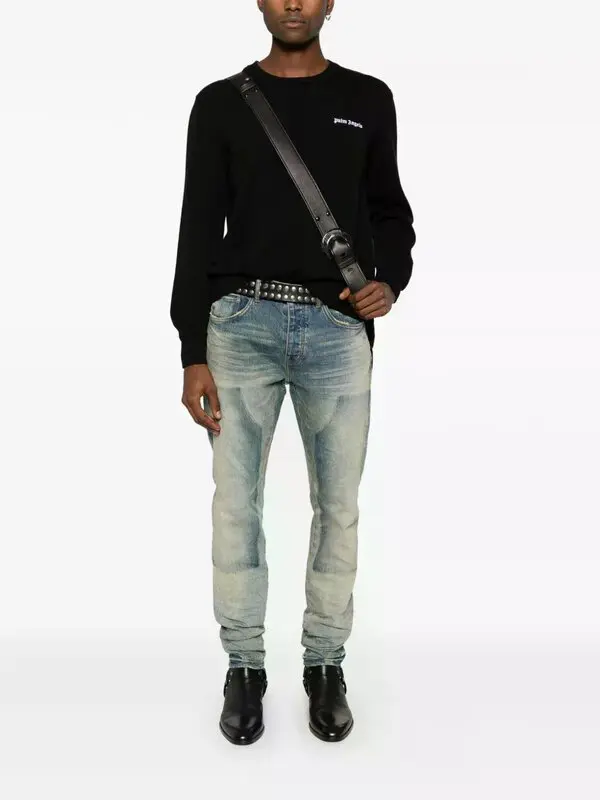 Palm Angels Logo-embroidered Sweater