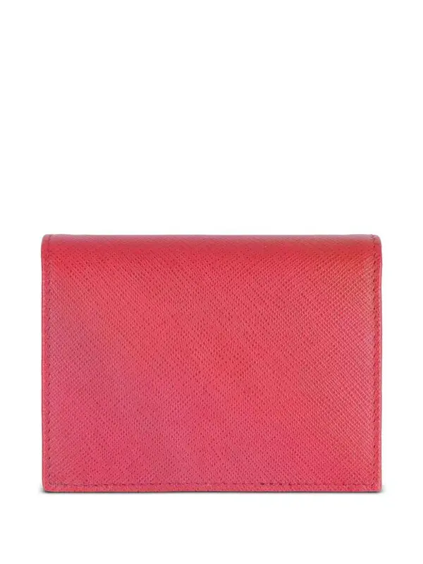 Prada Small Saffiano Leather Wallet - Red