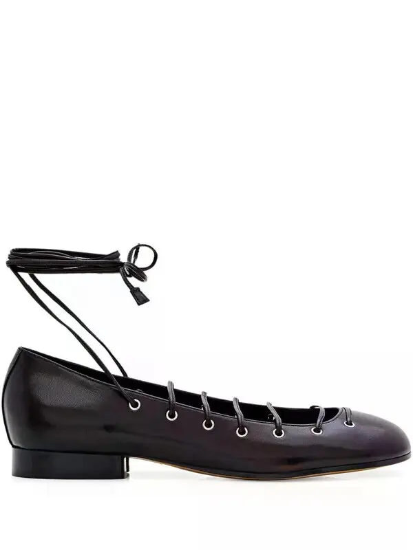 DURAZZI MILANO Leather Pumps With Ankle Strap