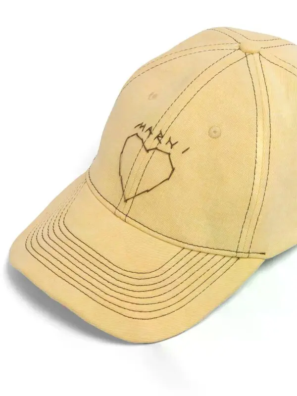 Marni Logo-embroidered Baseball Cap