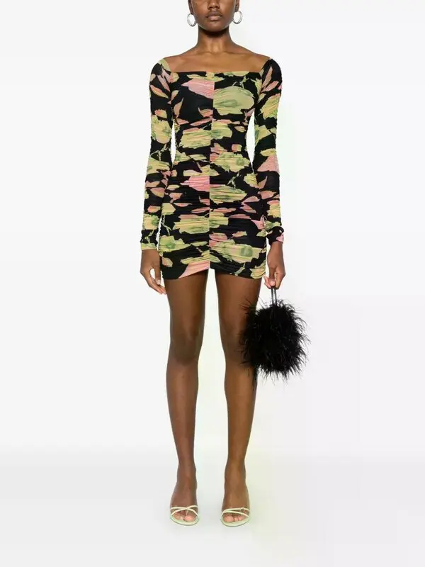 Blumarine Floral-print Mini Dress