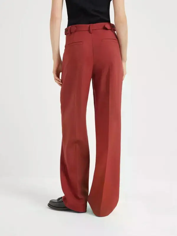 Brunello Cucinelli Virgin-wool Tailored Trousers