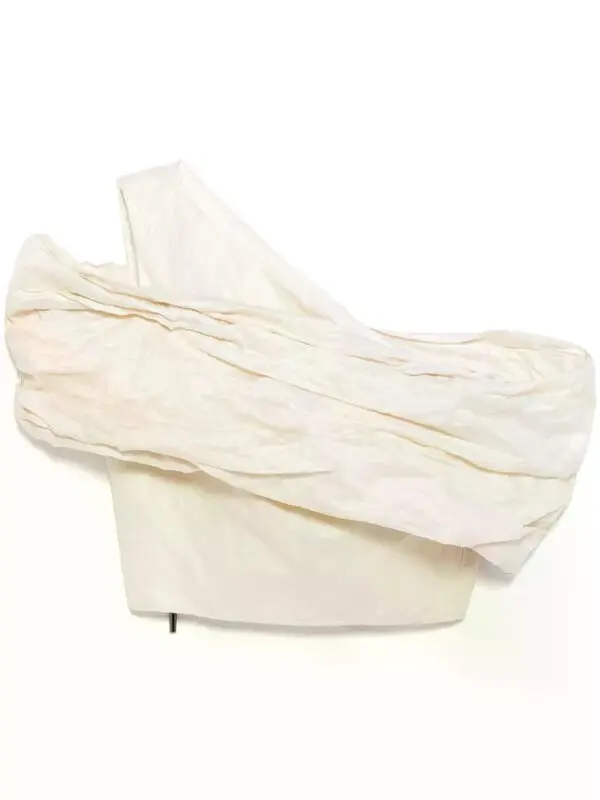 Maticevski Off-shoulder Corset Top - Neutrals