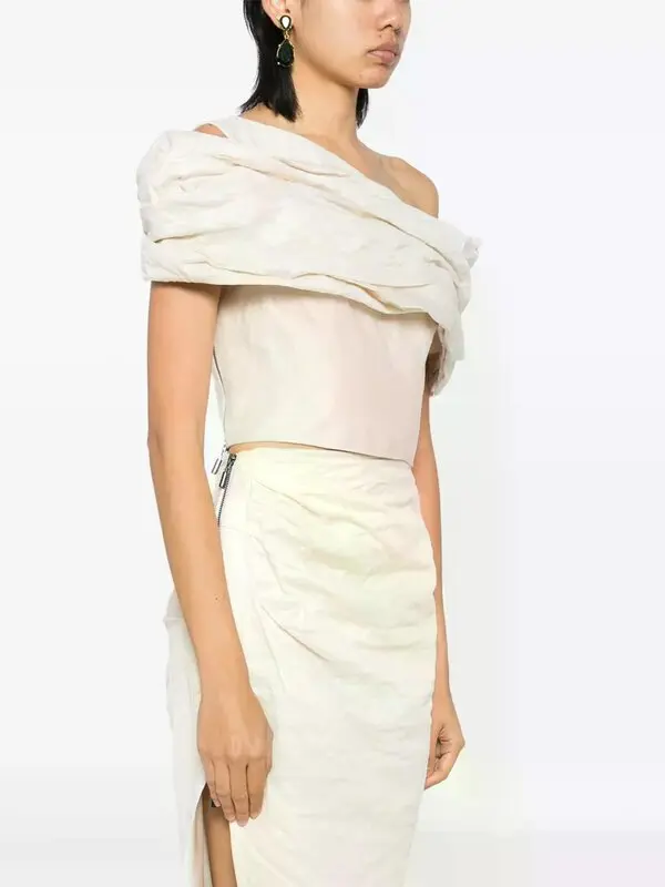 Maticevski Off-shoulder Corset Top