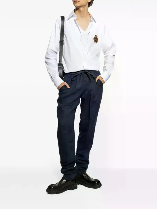 Dolce & Gabbana Straight-leg Trousers - Blue