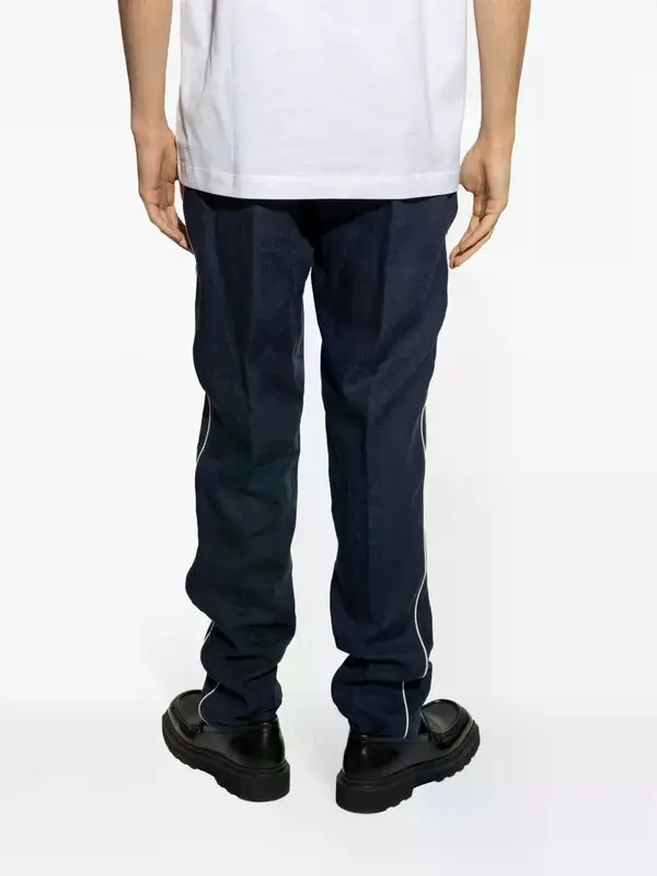 Dolce & Gabbana Straight-leg Trousers - Blue