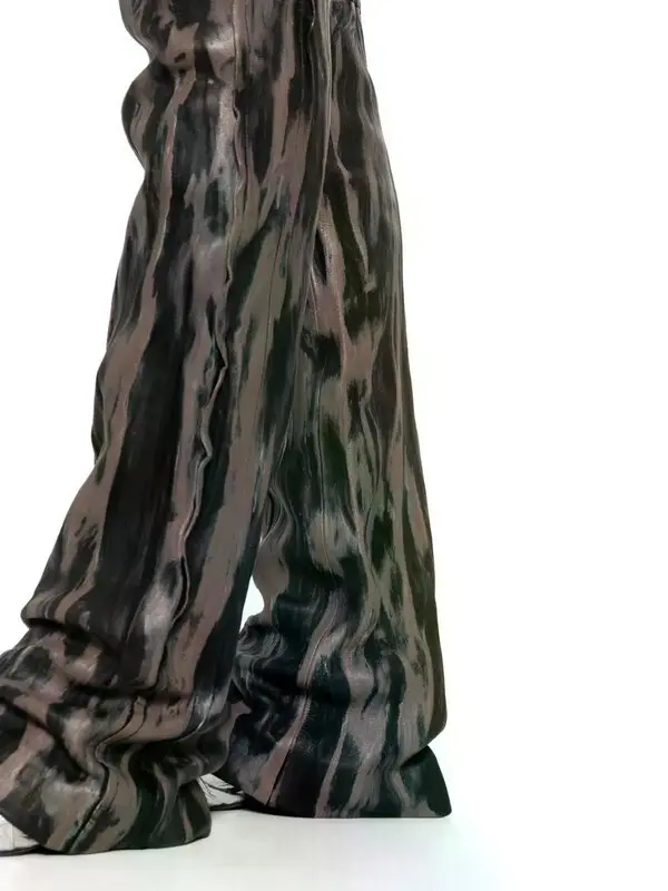 Acne Studios Faded-effect Flared Trousers