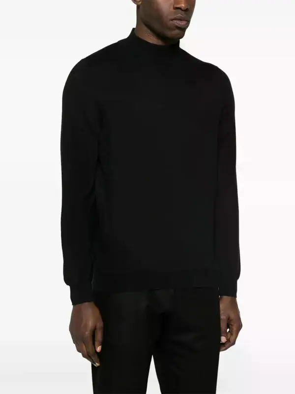 Kiton High-neck Cashmere-silk Jumper