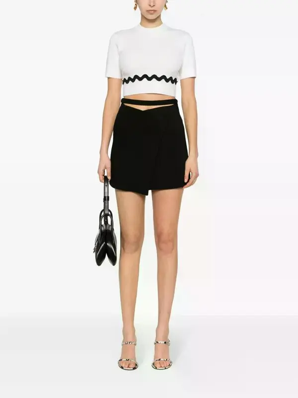 PATOU Wraparound Mini Skirt