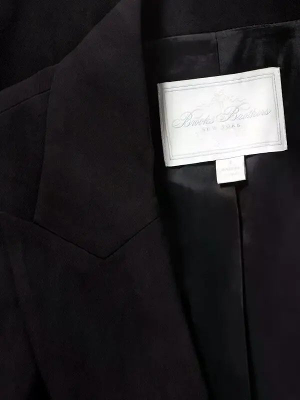 Brooks Brothers Single-breasted Blazer - Black