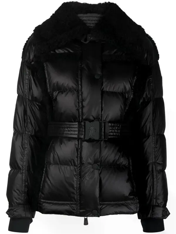 Moncler Biollay Belted Ski Jacket