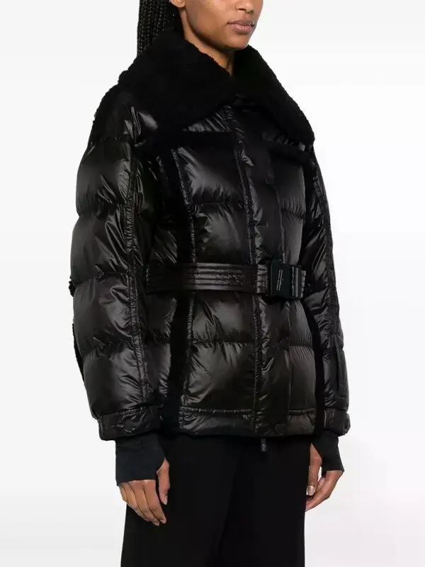 Moncler Biollay Belted Ski Jacket