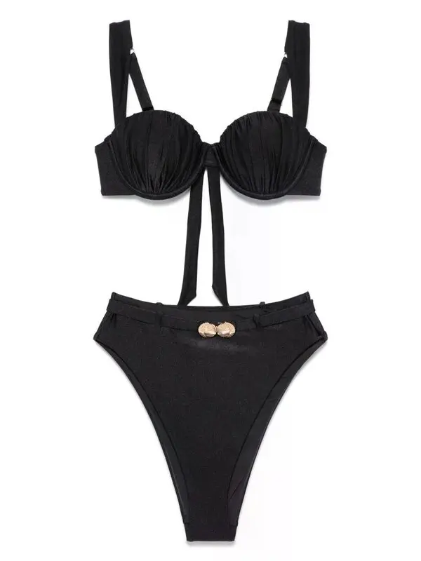 NOIRE SWIMWEAR Onyx Bikini Set - Black