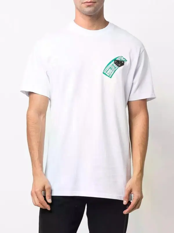 Philipp Plein Cheque-print Round-neck T-shirt