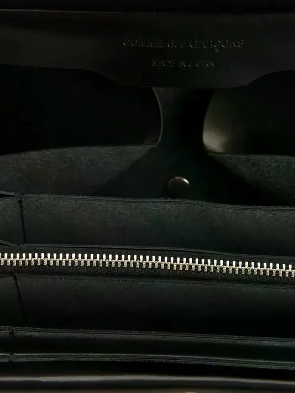 Comme Des Garçons Buckled Leather Wallet