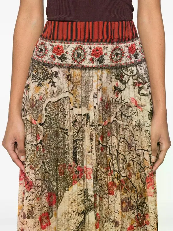 PIERRE-LOUIS MASCIA Ceto Pleated Skirt