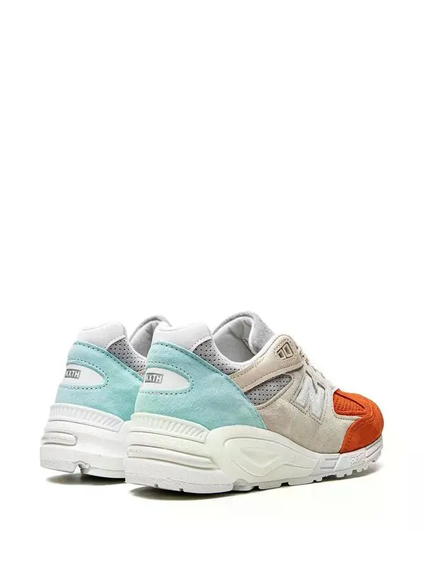 NEW BALANCE X Kith 990 V2 Cyclades Sneakers - Orange