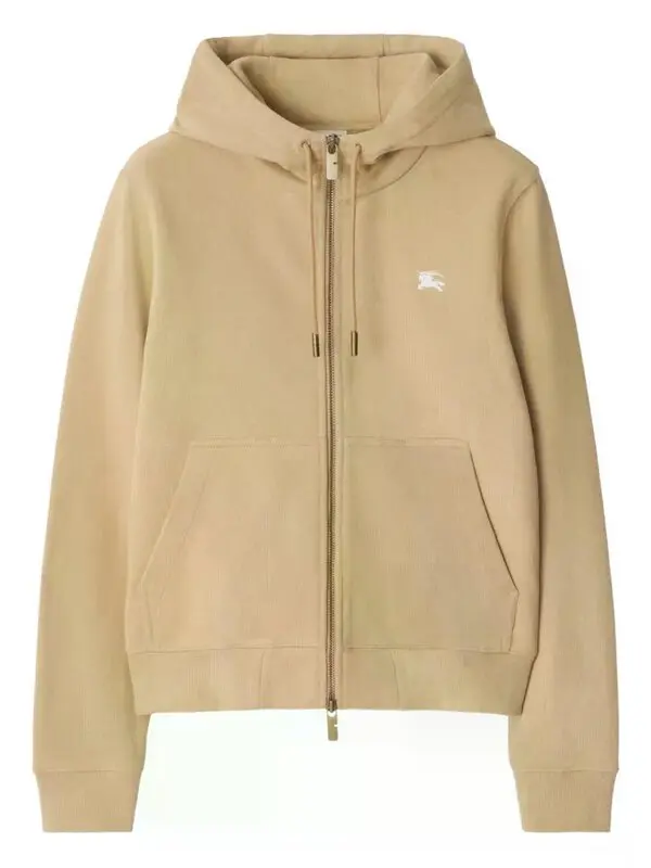 Burberry Equestrian Knight Motif Cotton Hoodie