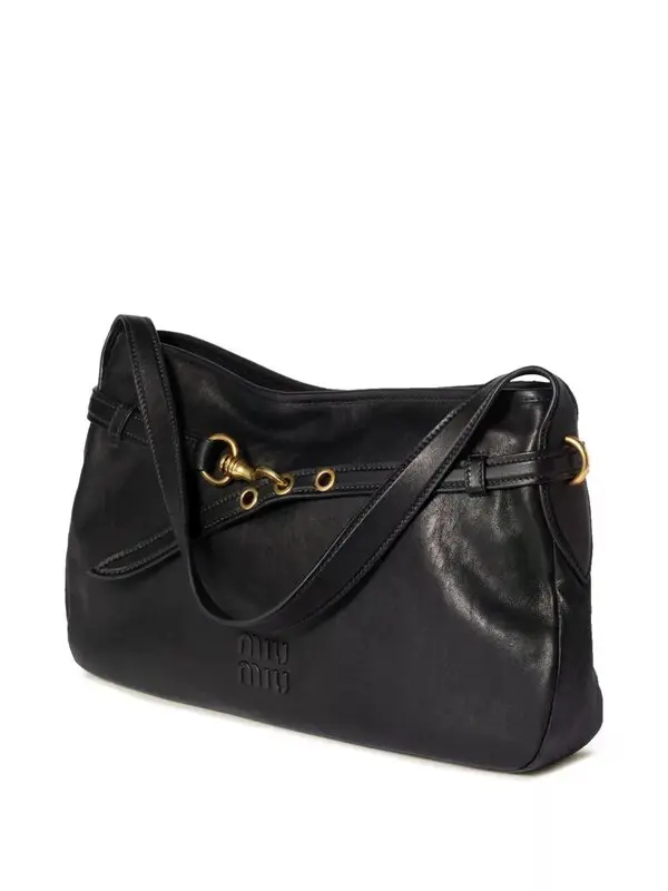 Miu Miu Aventure Shoulder Bag - Black