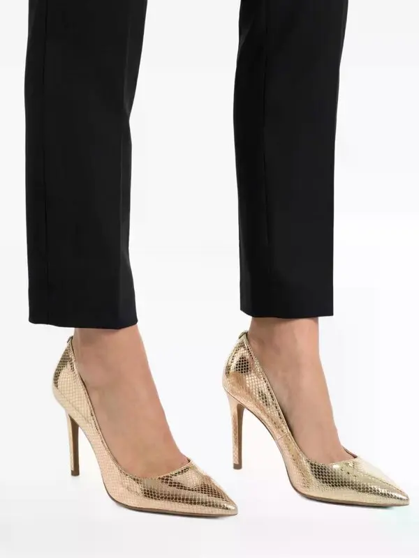 Michael Kors Alina 95mm Leather Pumps