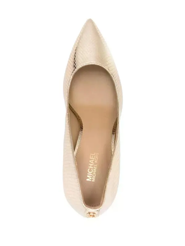 Michael Kors Alina 95mm Leather Pumps
