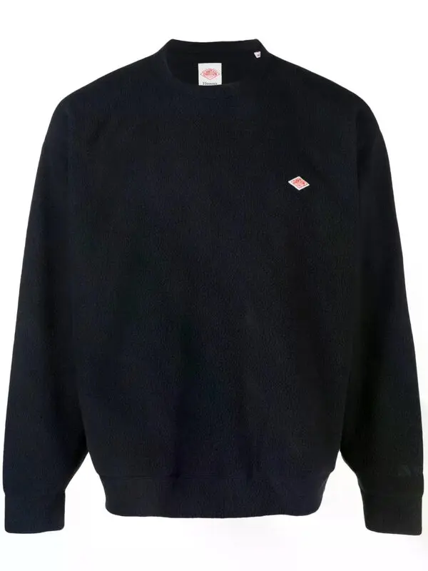 DANTON Logo-patch Fleece Sweatshirt