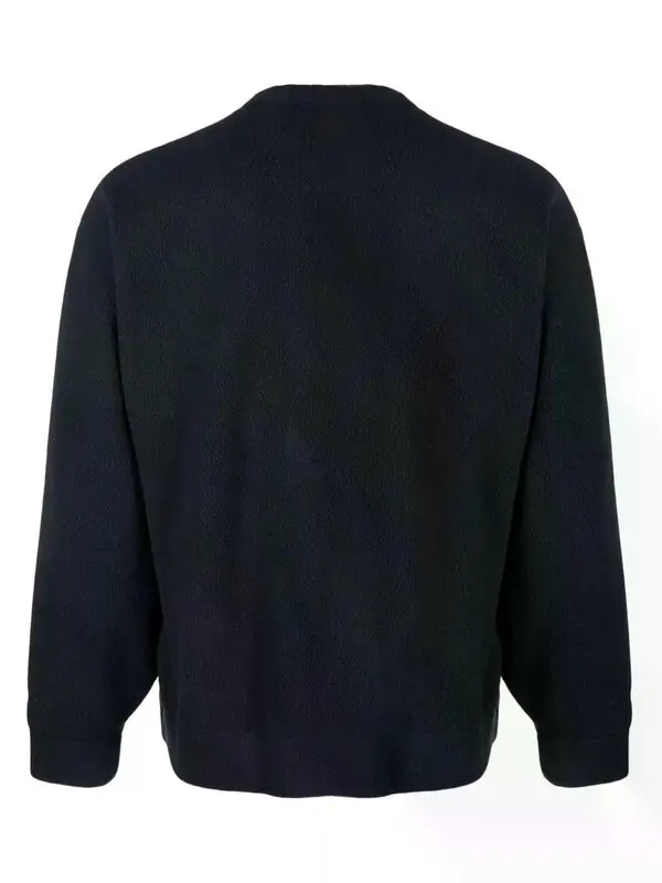 DANTON Logo-patch Fleece Sweatshirt