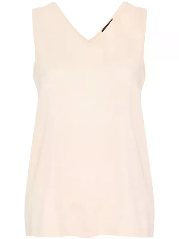 Fabiana Filippi Georgette-crepe Top