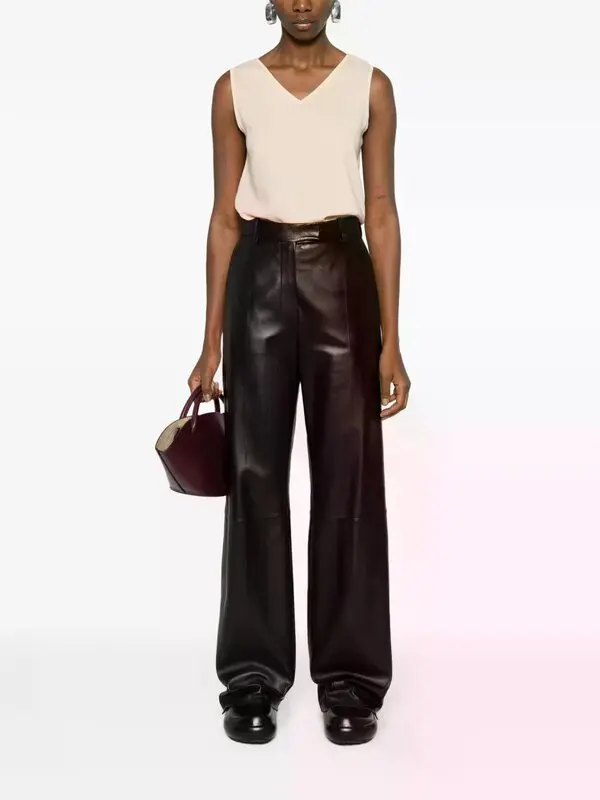Fabiana Filippi Georgette-crepe Top