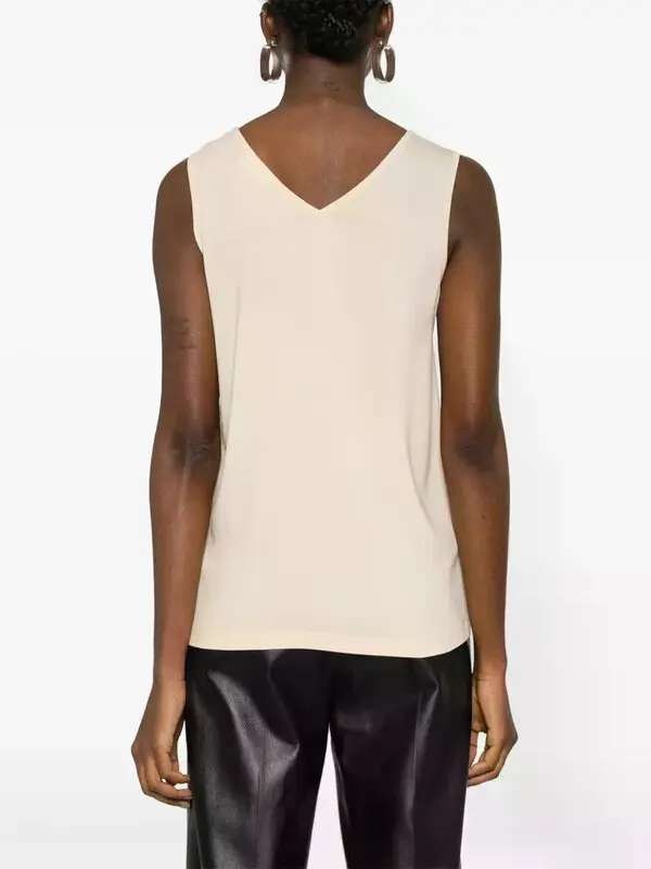 Fabiana Filippi Georgette-crepe Top