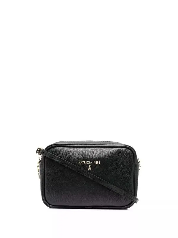 Patrizia Pepe Logo-plaque Leather Crossbody Bag