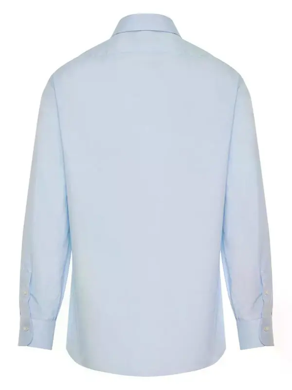 BARBA NAPOLI Cotton Botton-up Shirt