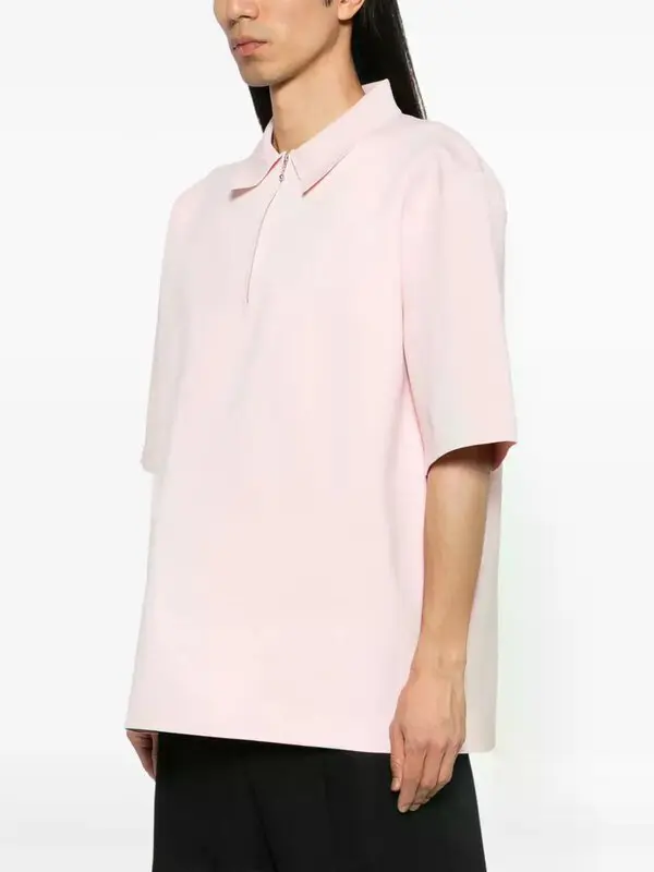 JIL SANDER Polo Jumper - Pink