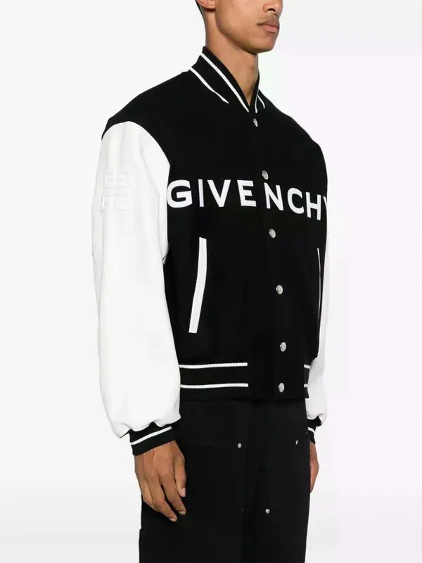 Givenchy Logo-embroidered Bomber Jacket