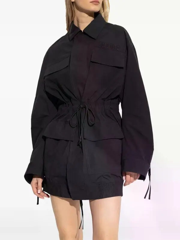 Dsquared2 Logo-embroidered Coat