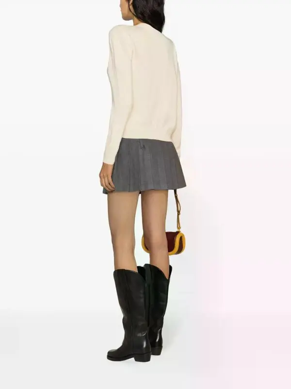 GANNI Mix Merino-cashmere Jumper