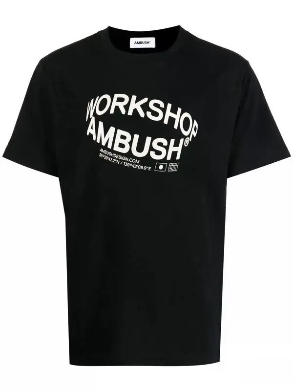 AMBUSH Logo-print T-shirt - Black