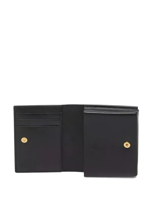JIL SANDER Logo-stamp Leather Card Holder