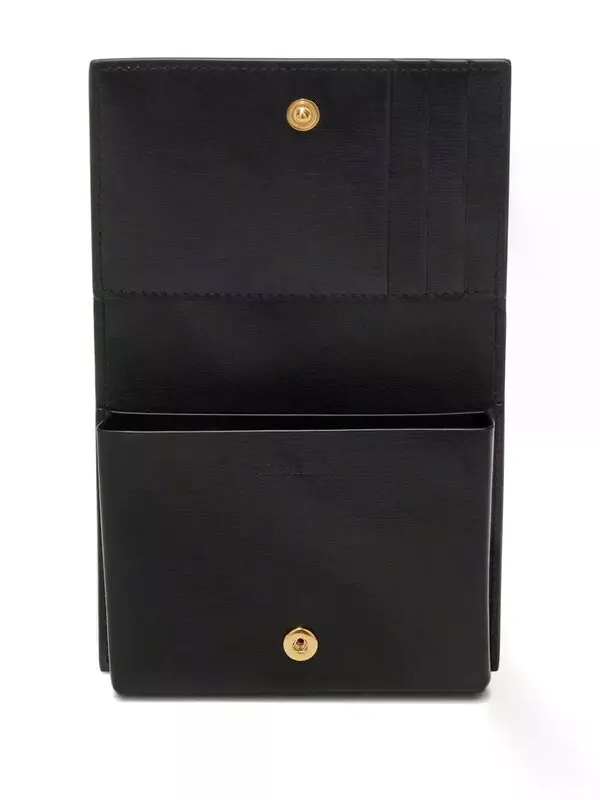 JIL SANDER Logo-stamp Leather Card Holder