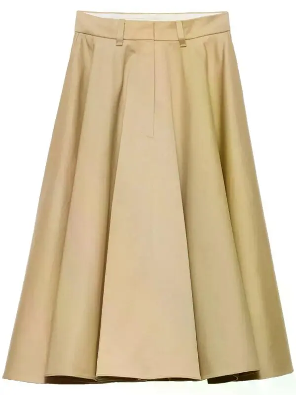Prada Chino Midi Skirt