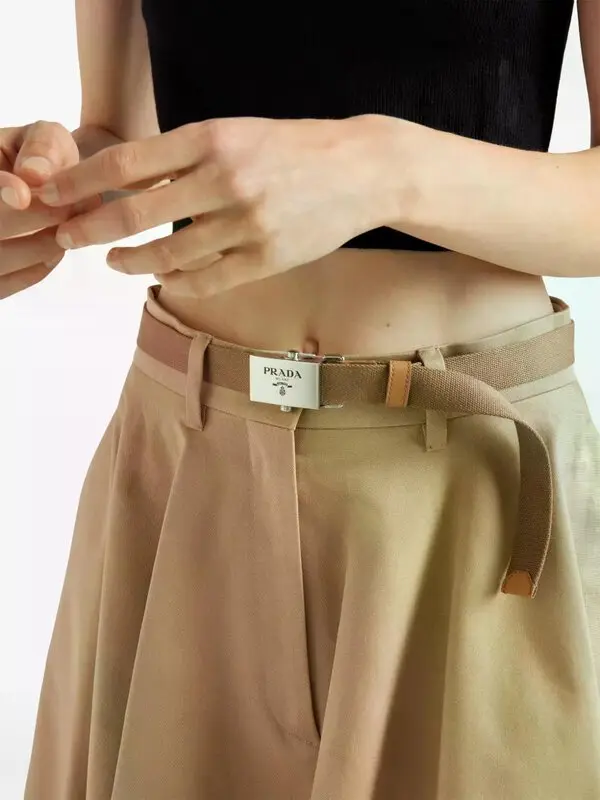 Prada Chino Midi Skirt