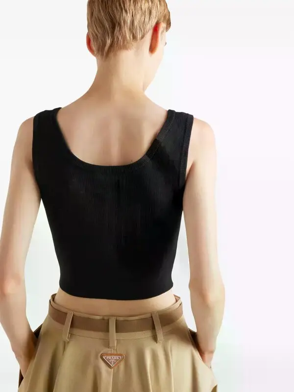 Prada Chino Midi Skirt