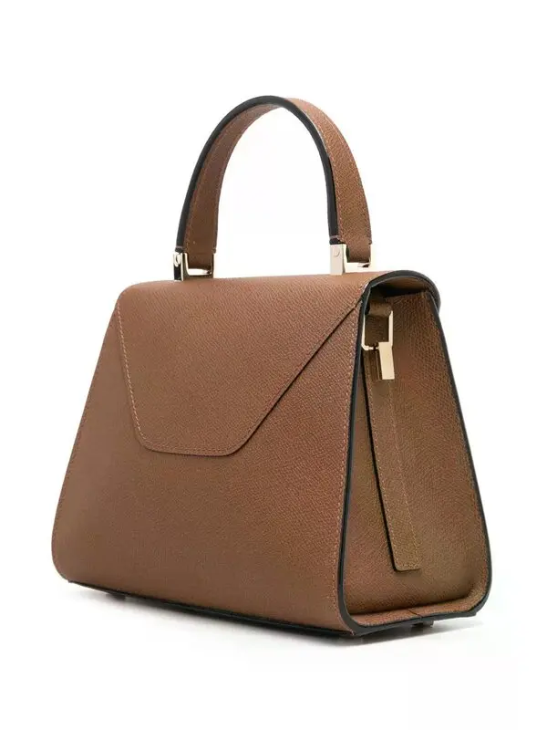 VALEXTRA Mini Iside Leather Tote Bag