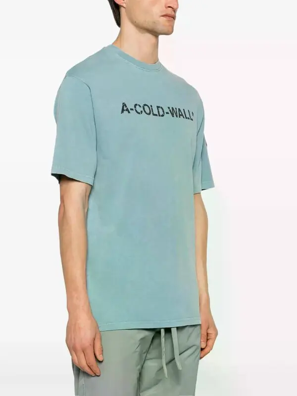 A-COLD-WALL* Overdye Logo-print T-shirt