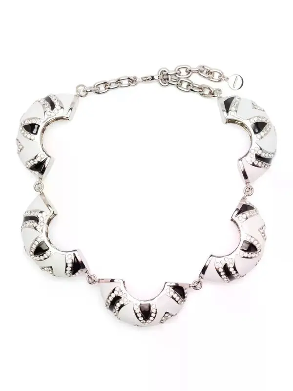 Jacquemus The Zebra Necklace - Silver